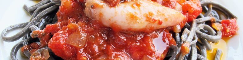 Calamare og pasta | MATGLEDER